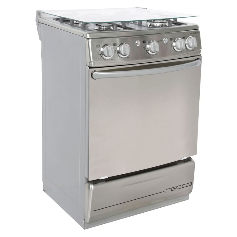 Cocina Recco a Gas 4 Hornillas Arizona Inox | Sodimac Falabella
