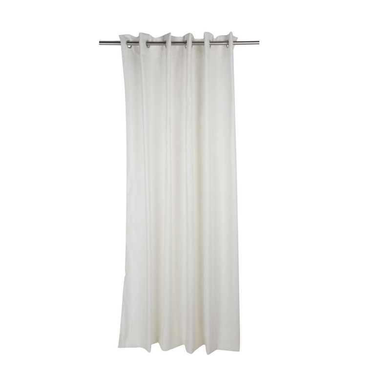 Cortina de Tela Barcelona 200x240cm Crema JUST HOME COLLECTION ...