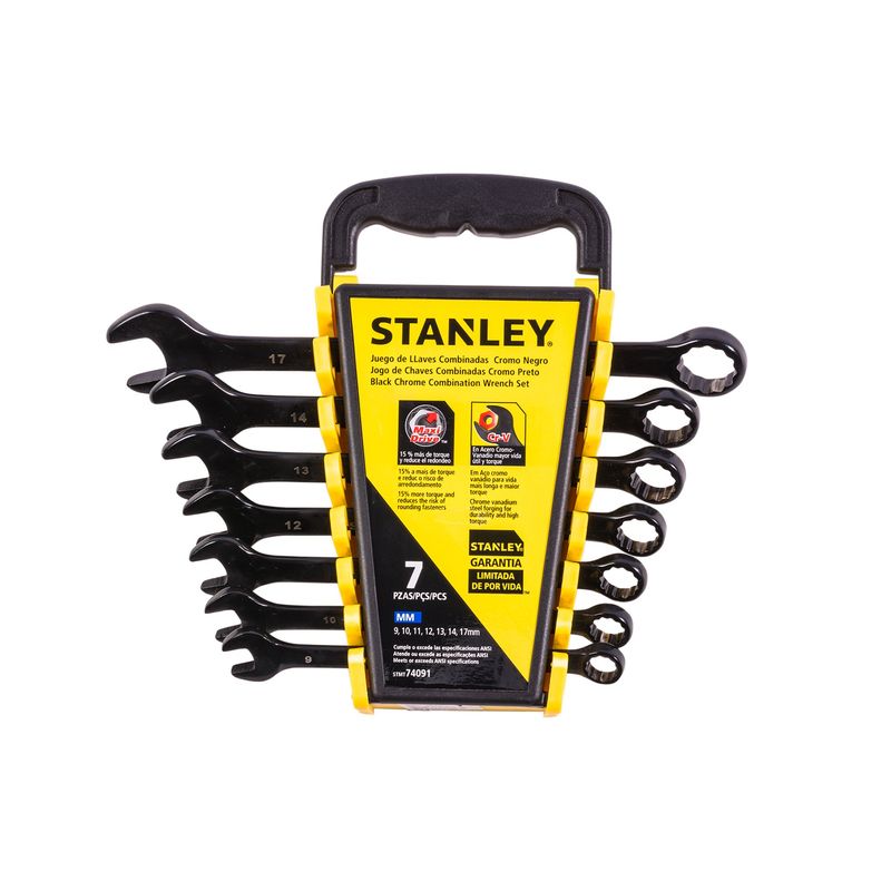 Set 7 Llaves Mixtas Cromo Negro Fatmax Milimetros | Sodimac Falabella