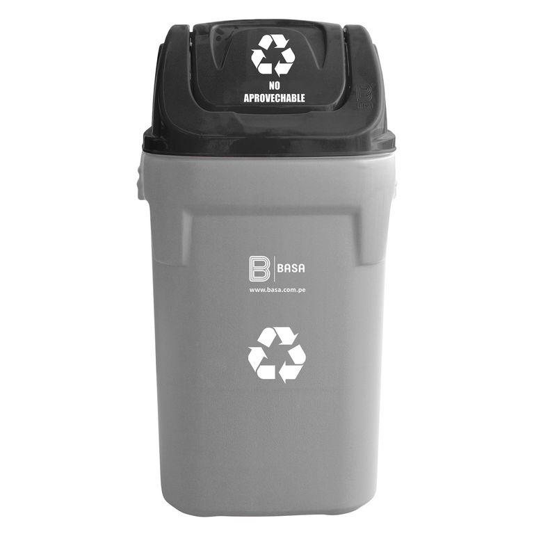 Tacho Residuos No Aprovechables 100L | Sodimac Perú