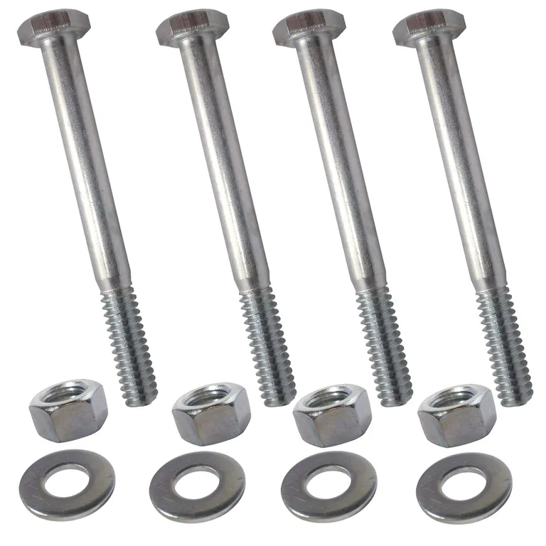 Perno Hexagonal+Tuerca+Arandela 3/8 x 3 1/2 Zincado 4Un | Sodimac Falabella