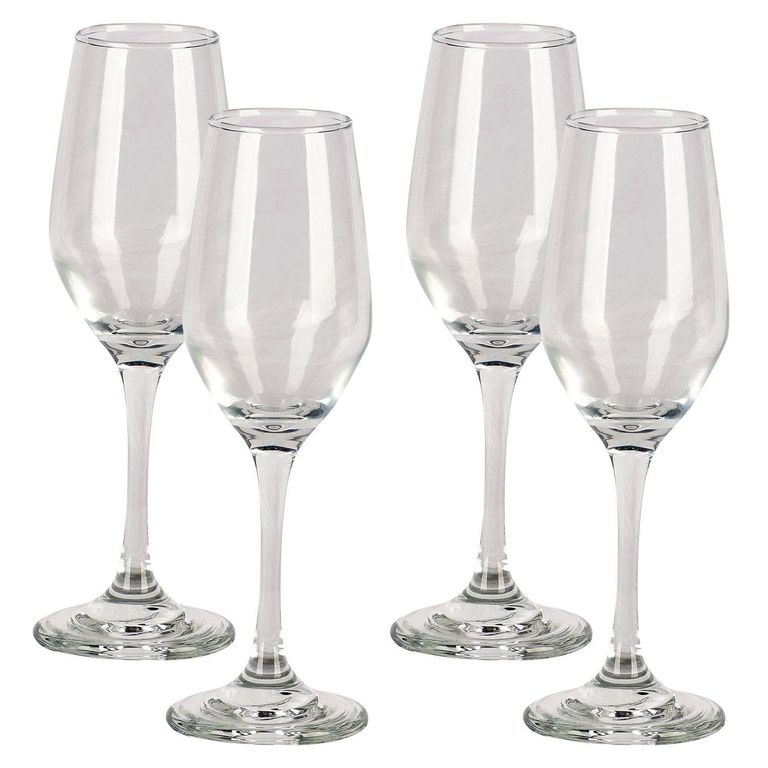 Set de Copas para Champagne 237ml x 4 Unidades | Sodimac Falabella