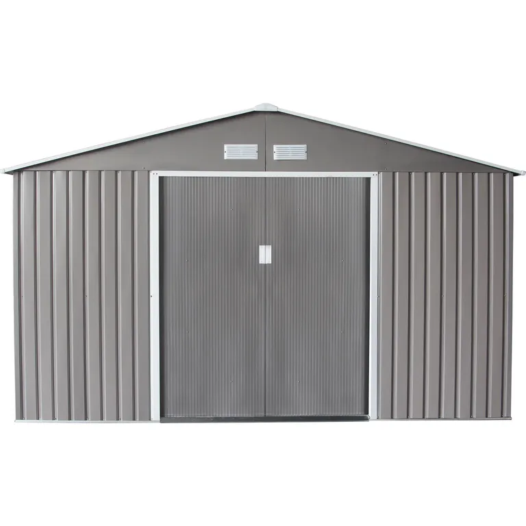 Bodega Metal Gris 255x210x340cm | Sodimac Perú