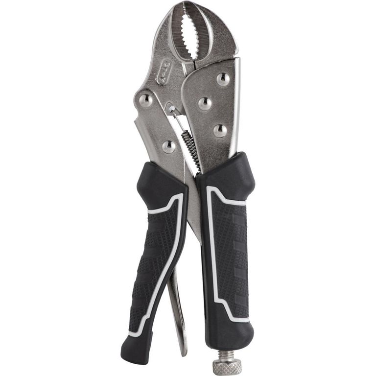 Alicate Caiman Curvo Acero 10" Uberman | Sodimac Perú