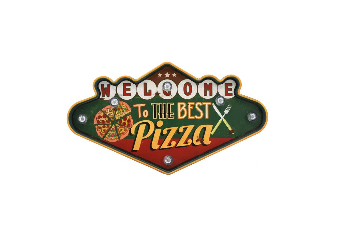 Letrero Welcome Pizza | Sodimac Falabella