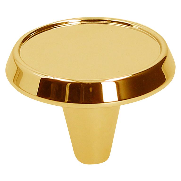 Jalador de Perilla Zamak Latón Brillo 39 mm | Sodimac Falabella