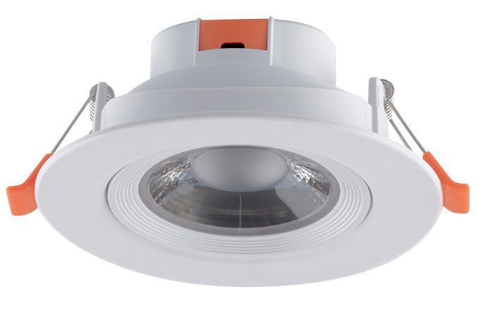 Spot Led Redondo Dirigible 10W Luz blanca | Sodimac Falabella