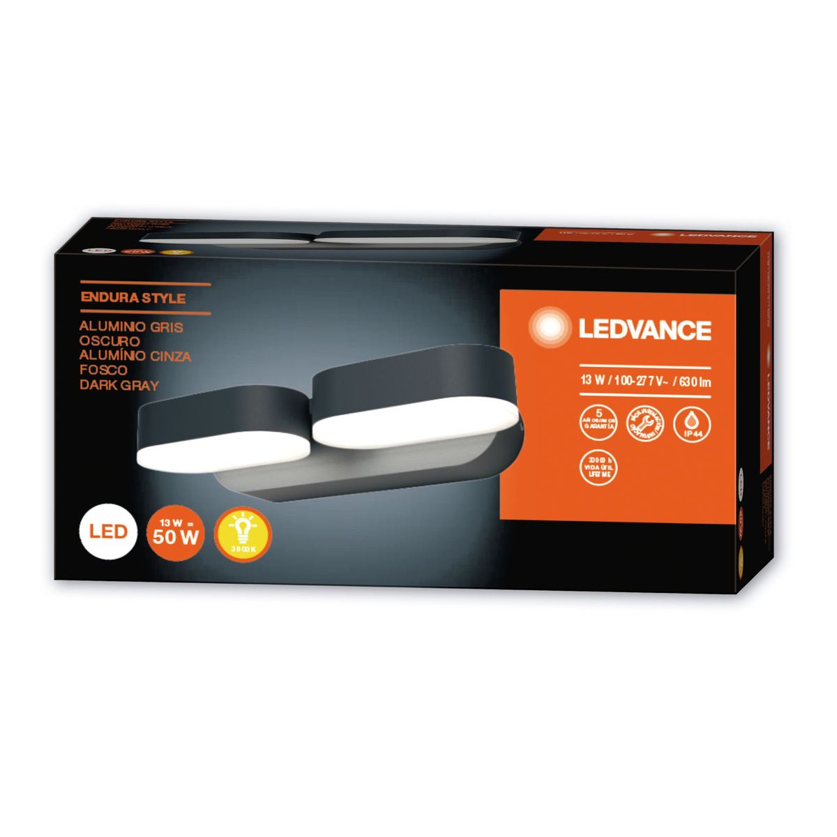 Aplique Exterior LED Mini Spot Li 13W Luz Cálida LEDVANCE | falabella.com