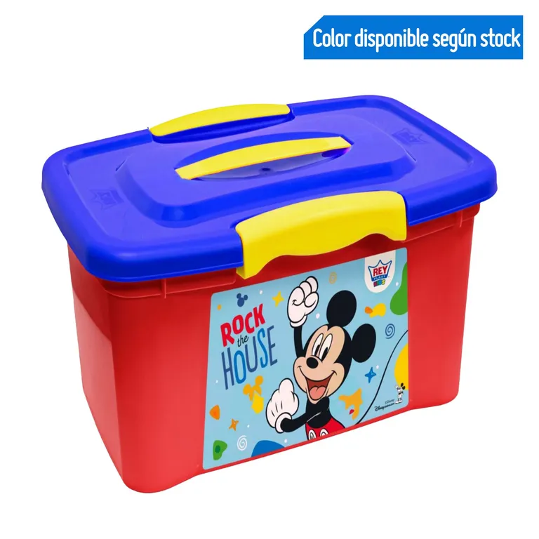 Caja Organizadora Ultraforte Mickey Mouse 6.5L | Sodimac Falabella