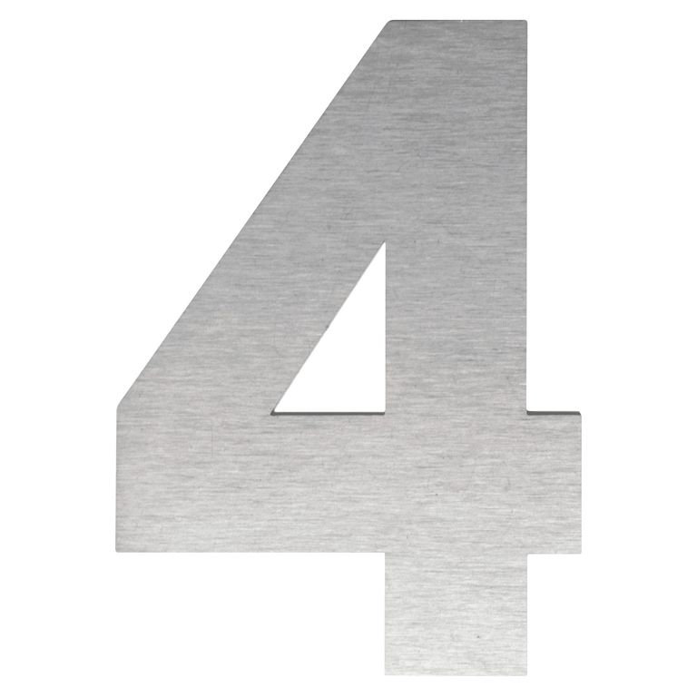Número 4 Acero Inoxidable | Sodimac Perú