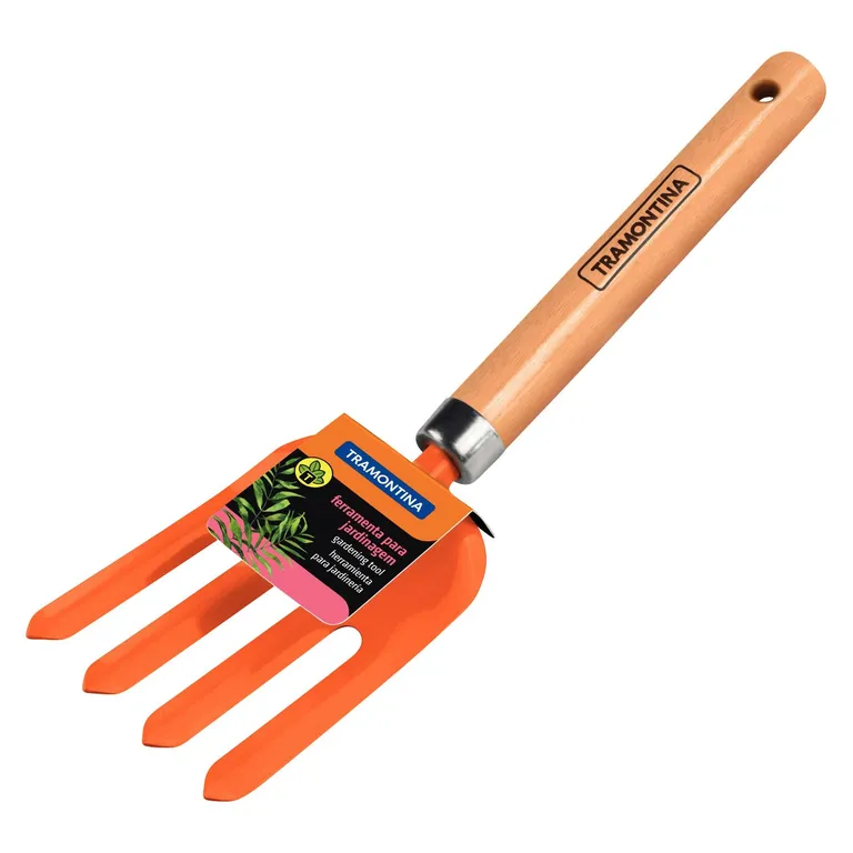 Tenedor para Jardín 4D Mango de Madera | Sodimac Falabella