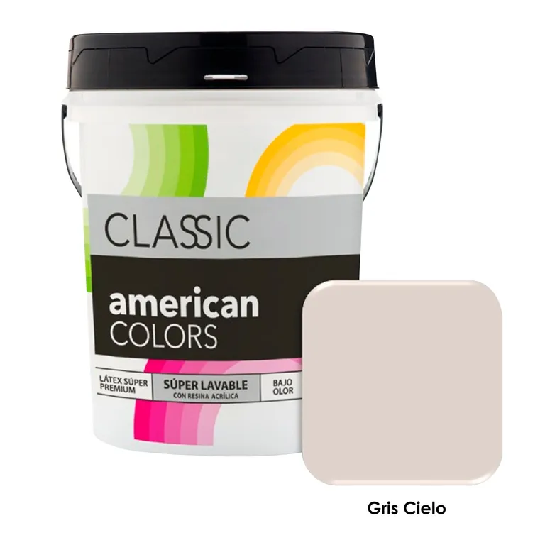 Pintura American Colors Gris Cielo 4GL | Sodimac Falabella