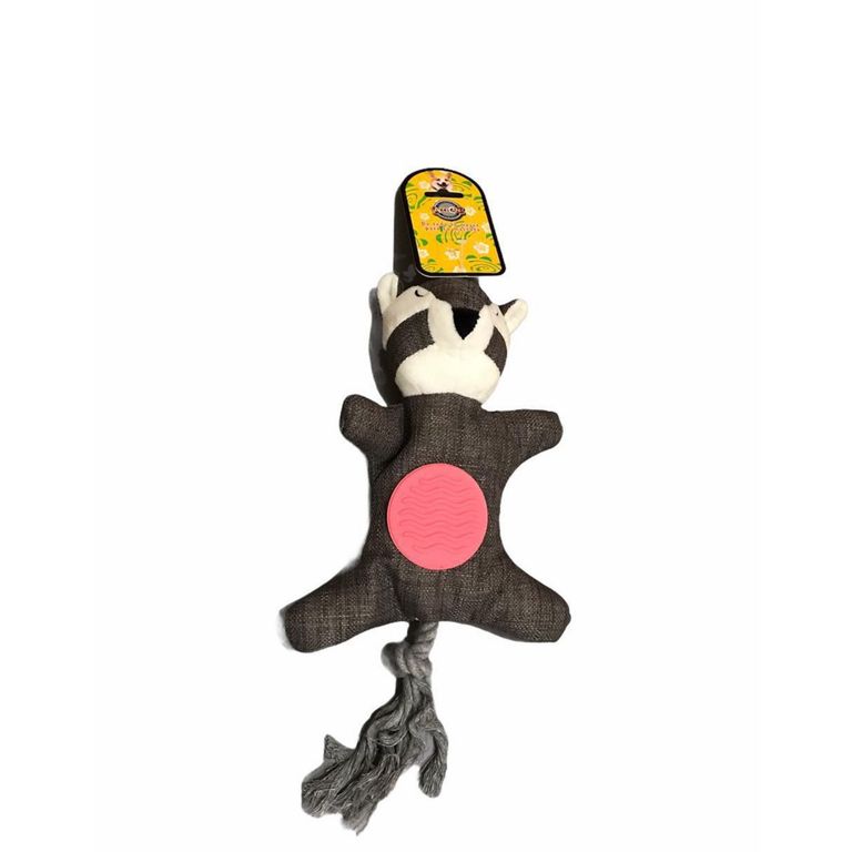 Juguete para Perros Peluche Mapache de Algodón | Sodimac Falabella