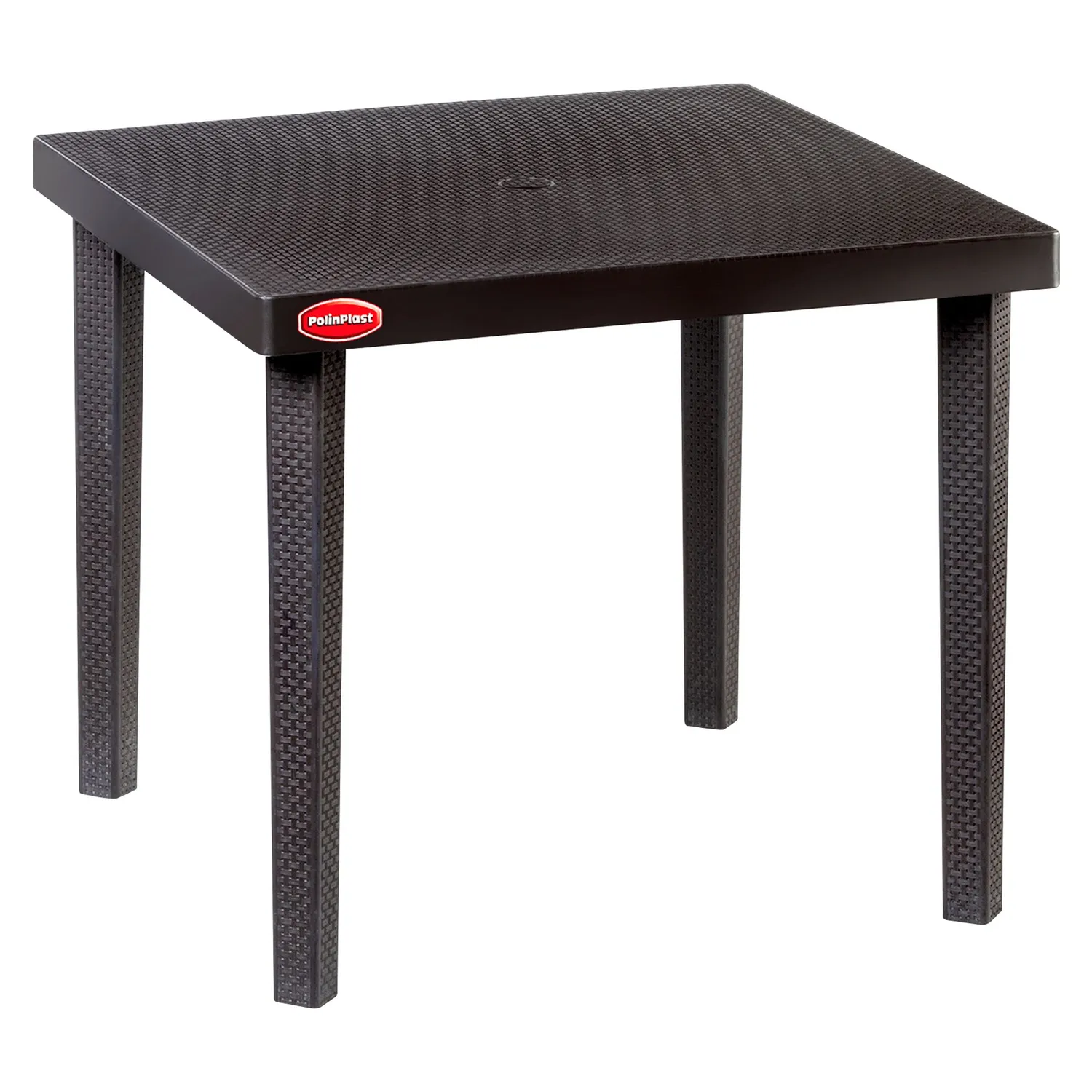 Mesa de Plástico Jamaica Marrón 85X85CM | Sodimac Falabella