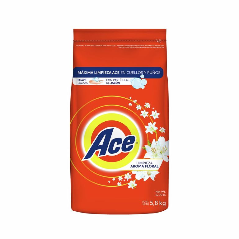 Detergente Ace Floral 5.8kg | Sodimac Falabella