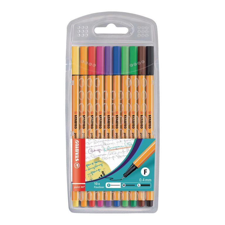 Stabilo Fine Pen Point 88 x10 | Sodimac Falabella
