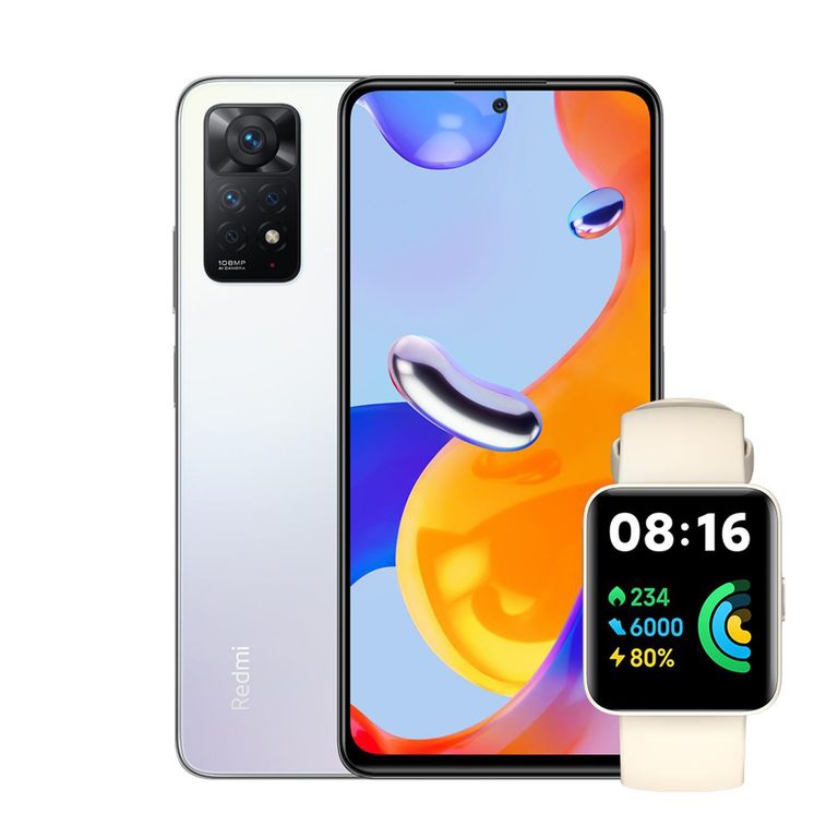 Celular Redmi Note 11 Pro 6,67" 6GB 128GB Polar White Combo | Sodimac ...