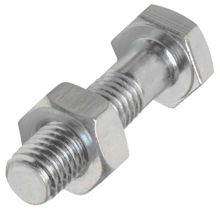 Perno Cabeza Hexagonal Métrico Inoxidable con Tuerca M6x10 2 unid | Sodimac Falabella