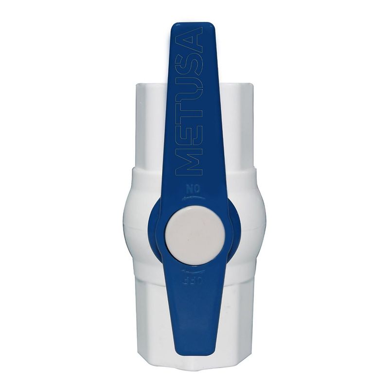 Válvula esférica 1/2 " PVC Metusa | Sodimac Falabella