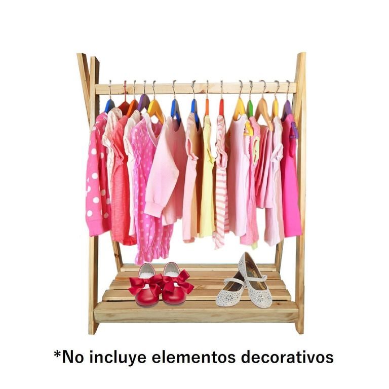 Colgador Infantil Paris con Zapatera | Sodimac Falabella