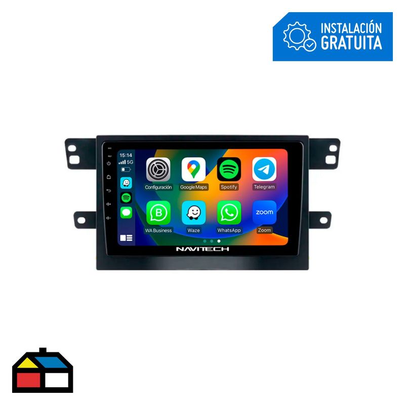 Autoradio Multimedia Navitech Maxus T60 2017 ? 2021 | Sodimac Falabella