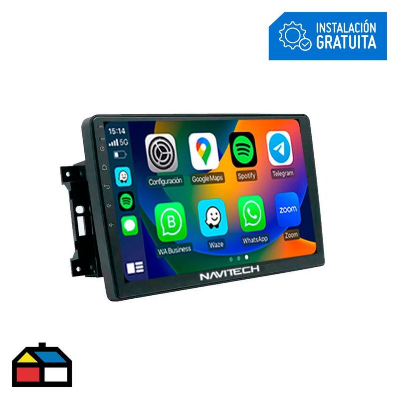 Autoradio Navitech Multimedia Jeep Wrangler Rubicon 2007 – 2018 | Sodimac Falabella