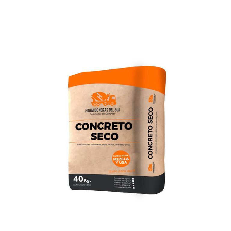 Concreto Seco 210 40 kg | Sodimac Perú