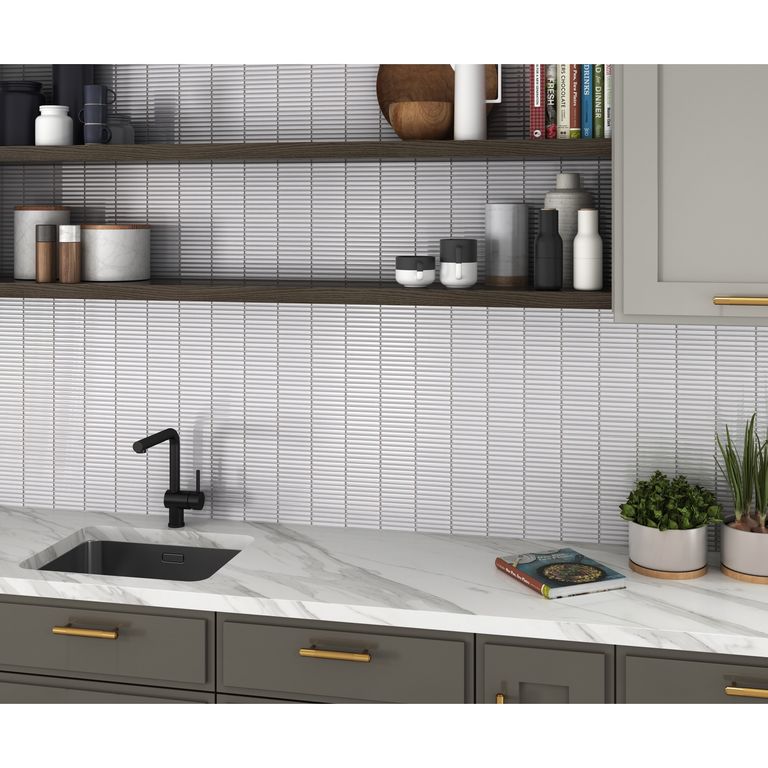 MALLA MOSAICO LINEA WHITE 28.4X29.6 | Sodimac Falabella