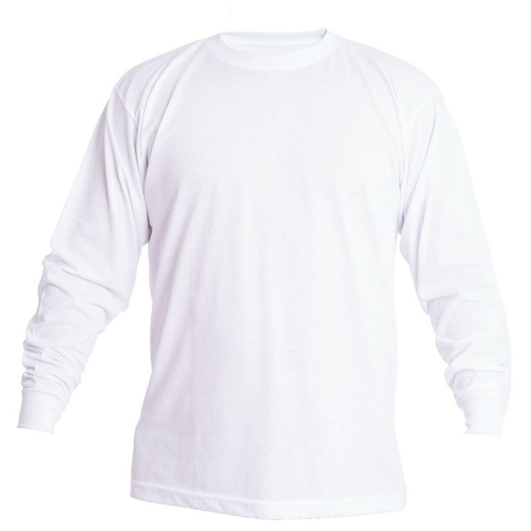 Polo de Hombre Manga Larga Blanco | falabella.com