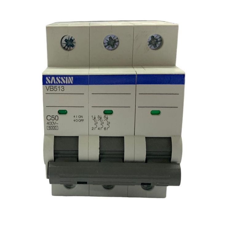 Interruptor Termomagnético 3x50 A SASSIN | Sodimac Falabella