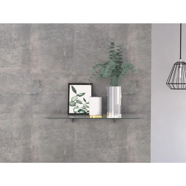 Repisa Rectangular en Vidrio Rovere/Wengue | Sodimac Falabella