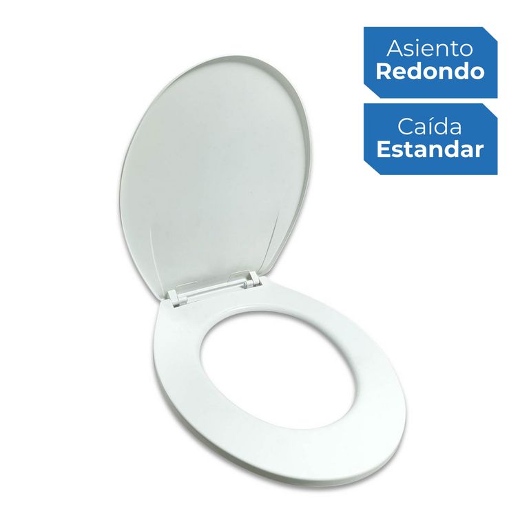 Asiento Redondo Eco Blanco. | Sodimac Perú