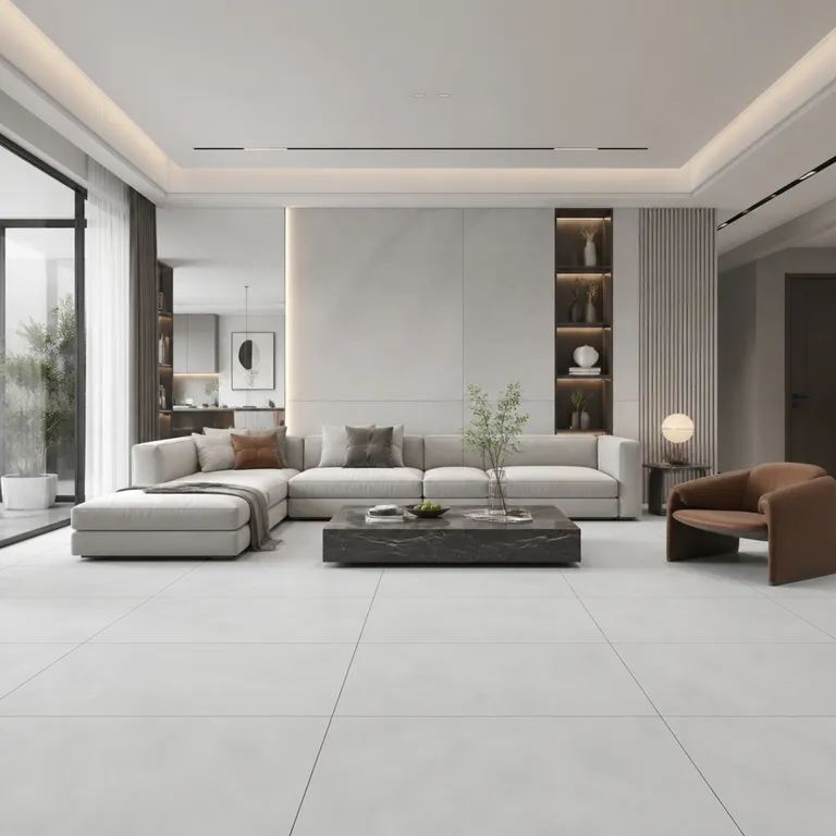Gres Cement Light Grey 60x60cm 1.44m2 | Sodimac Perú