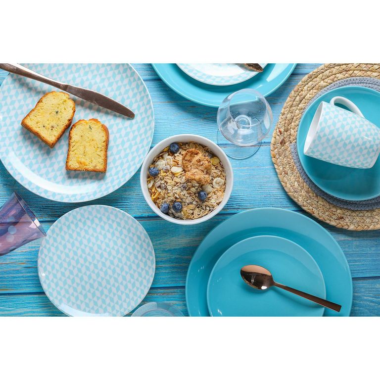Plato de Comida Turquesa | Sodimac Falabella