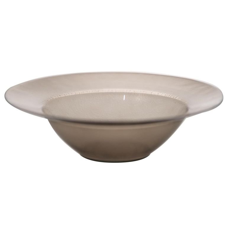 Bowl Vidrio Humo 36x11x36cm | Sodimac Falabella