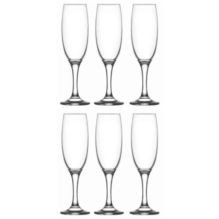 Set x6 Copa Champagne 220ml | Sodimac Falabella