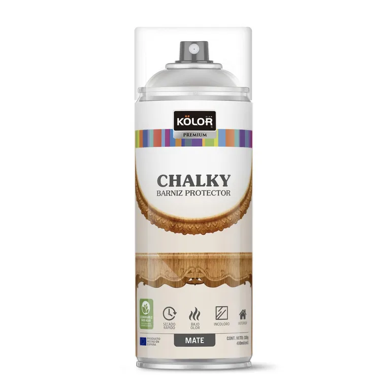 Kolor Chalky Spray Barniz Pro 400ml | Sodimac Falabella