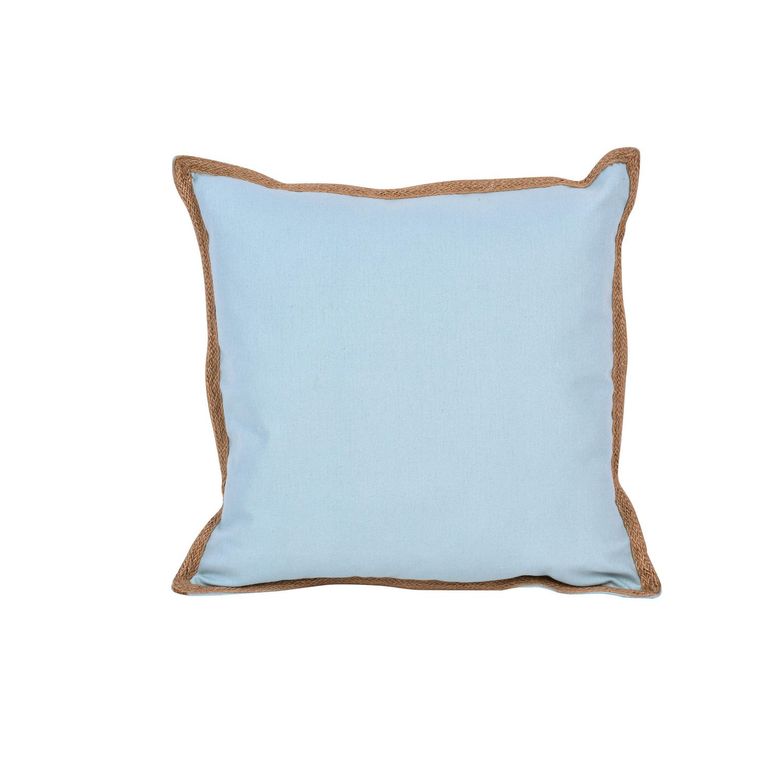 Cojín Nórdico Turquesa 50x50cm | Sodimac Falabella