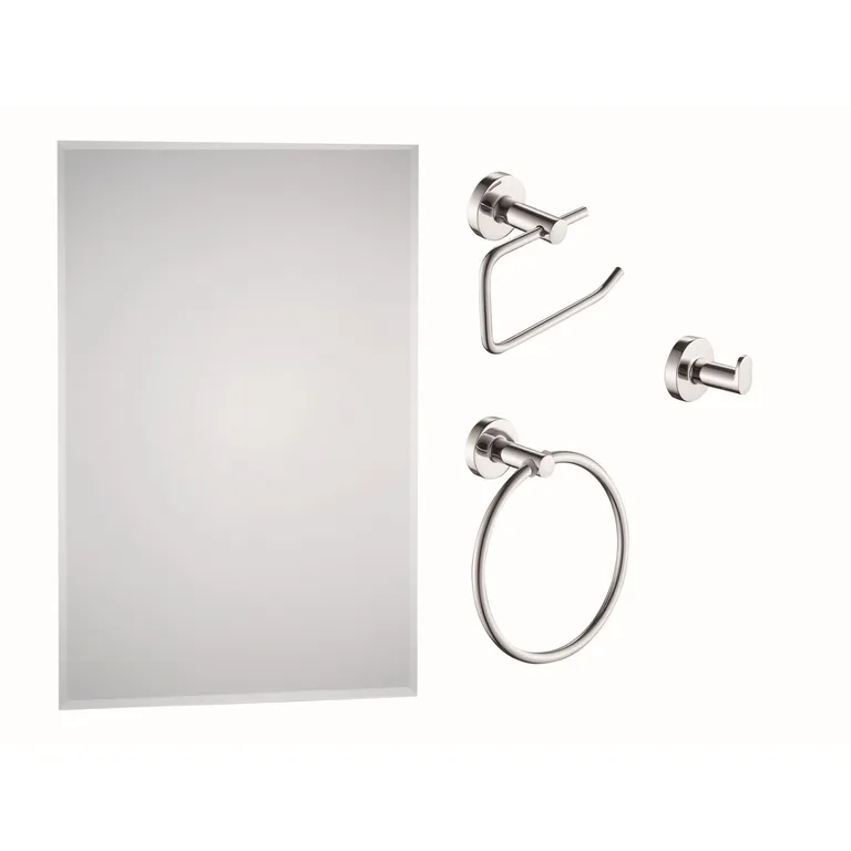 Set Isla 4 Piezas Espejo Cromado | Sodimac Perú