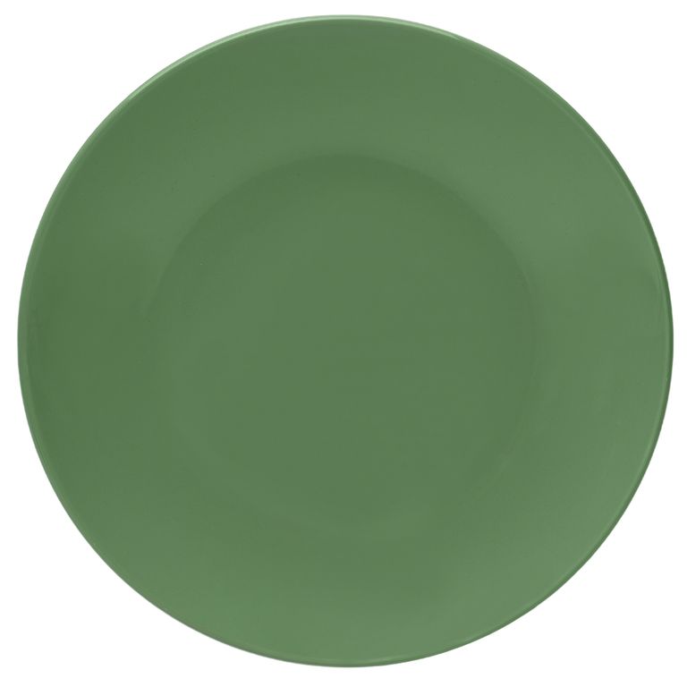 Plato Verde Jungle Chic 18.9cm | Sodimac Perú