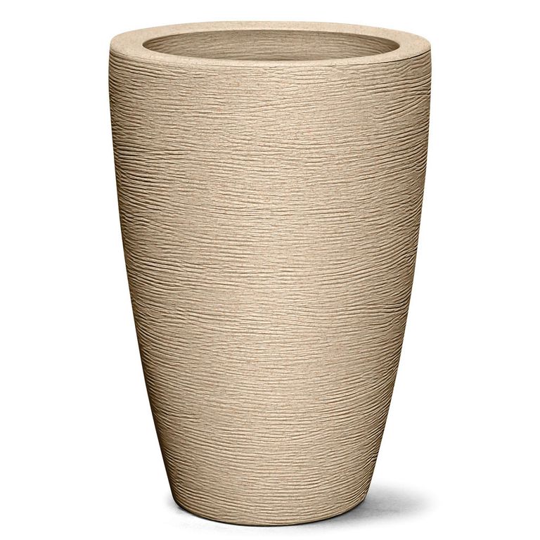 Macetero Cónico Arena 65x43cm | Sodimac Perú