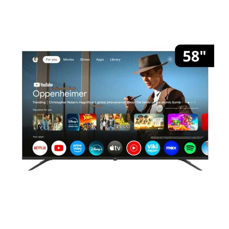 Televisor Smart TV JVC 58" Ultra HD 4K LT-58KM548 | Sodimac Falabella