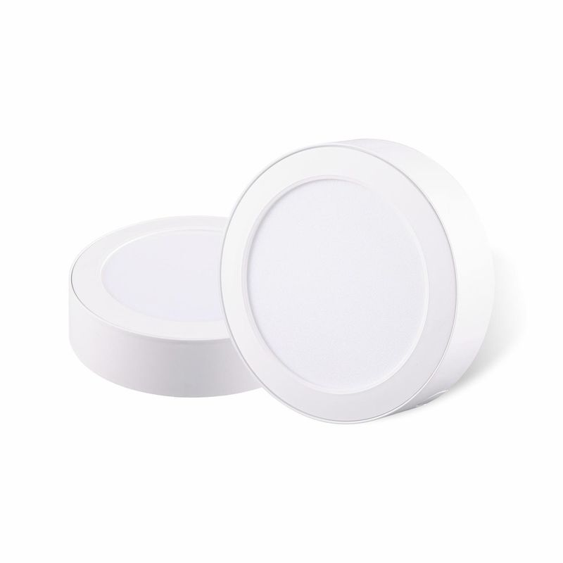 Set de 2 Paneles LED Circular 6W Luz Fría Blanco | Sodimac Falabella