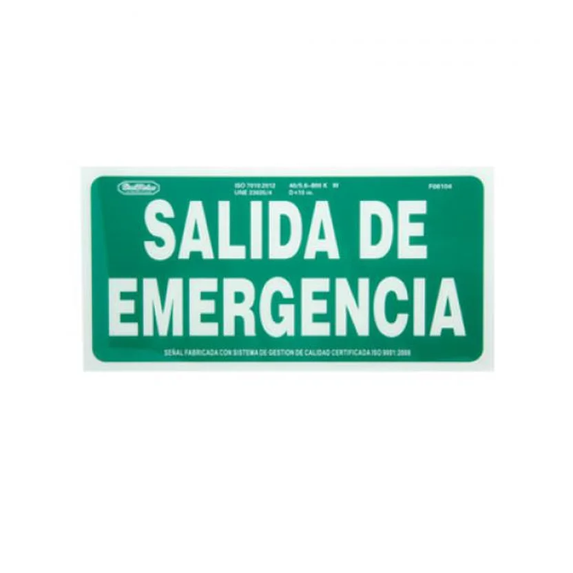 Letrerosalida de emerg-lumin - Sodimac.com.uy