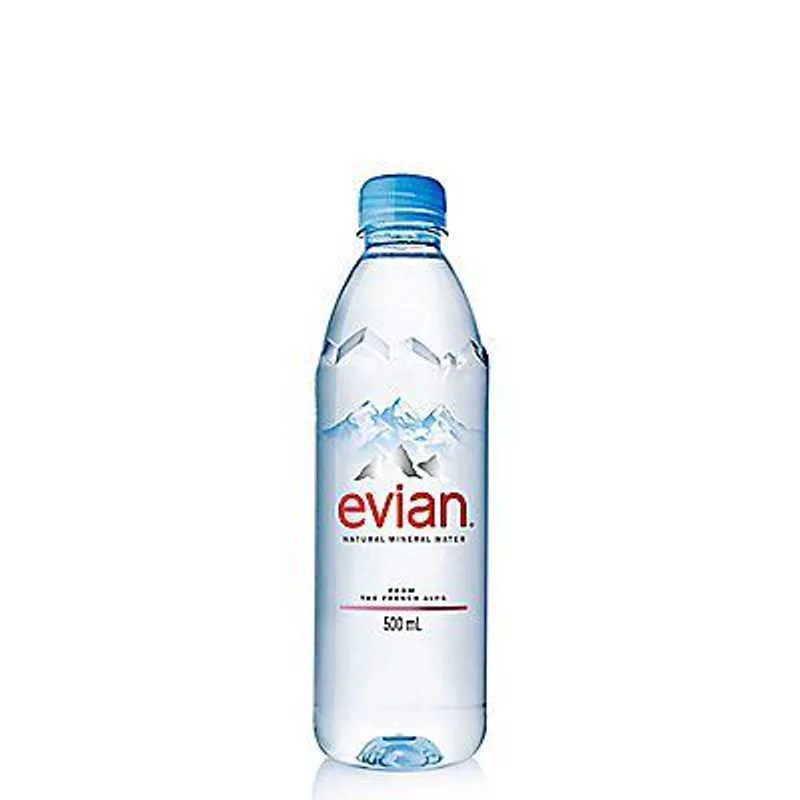Agua Mineral Sin Gas Evian Botella 500 mL | Tottus Perú