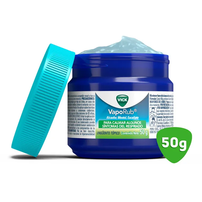 Ungüento Vick Vaporub tópico Envase 50 g | Tottus Perú