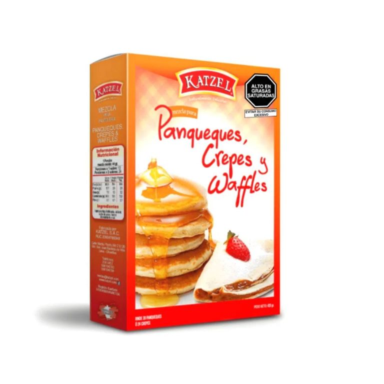 Mezcla para Panqueques Katzel Caja 420 g | Tottus Perú