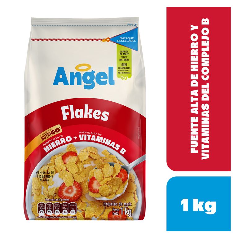 Cereal Angel Flakes Bolsa 1 Kg | Tottus Perú
