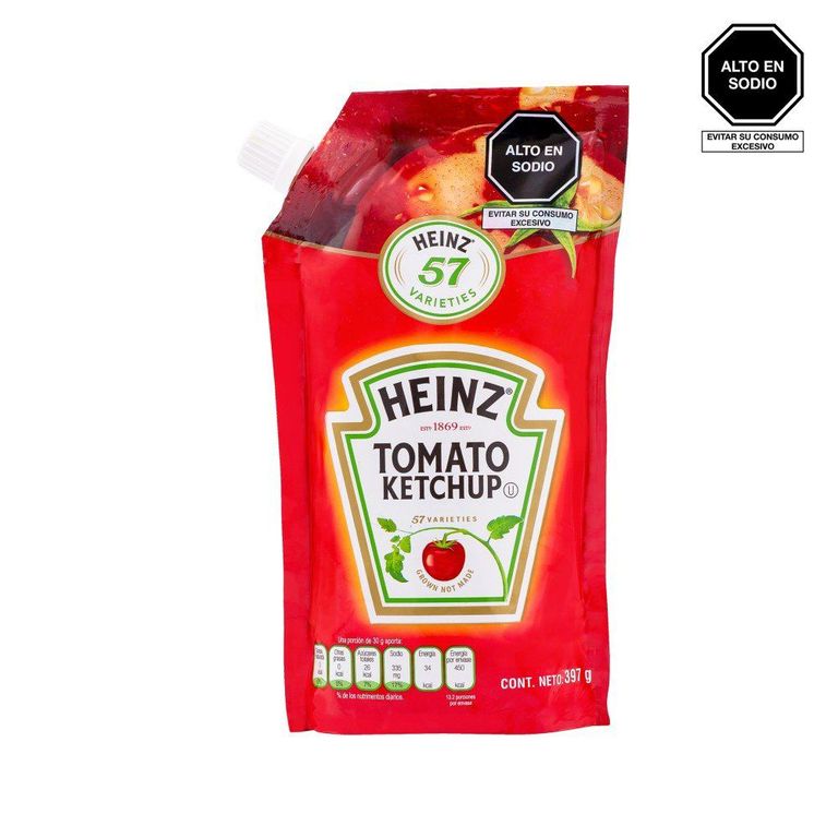 Salsa Ketchup Heinz Doypack 397 g | Tottus Perú