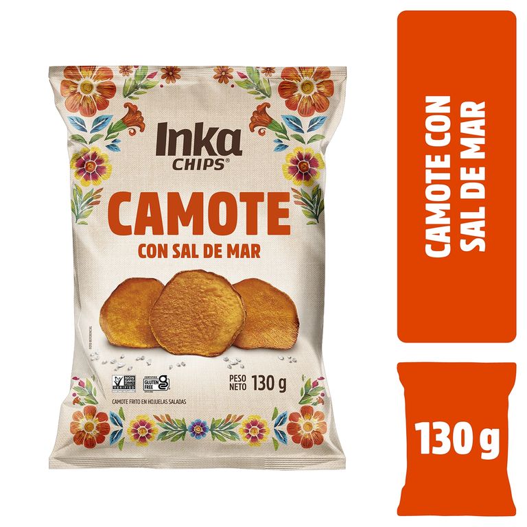 Veggie Chips Camote Inka Chips Bolsa 130 g | Tottus Perú